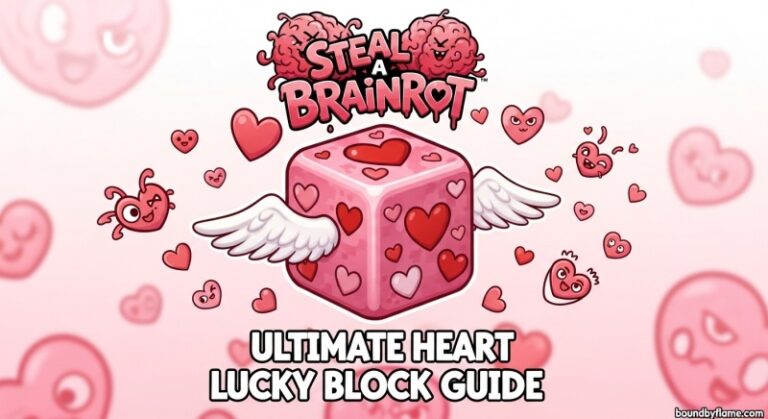 Get Heart Lucky Block in Steal a Brainrot Valentine's Update (2026 Guide)