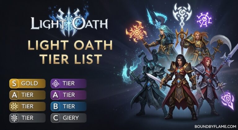Light Oath Tier List (March 2026) Ultimate Hero Guide