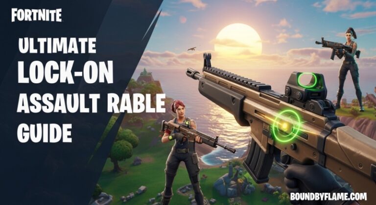 Lock-On Assault Rifle in Fortnite Chapter 7 Season 1 (March 2026) Full ...