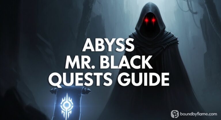 Mr. Black Quests in Abyss (March 2026) Expert Tips & Guide