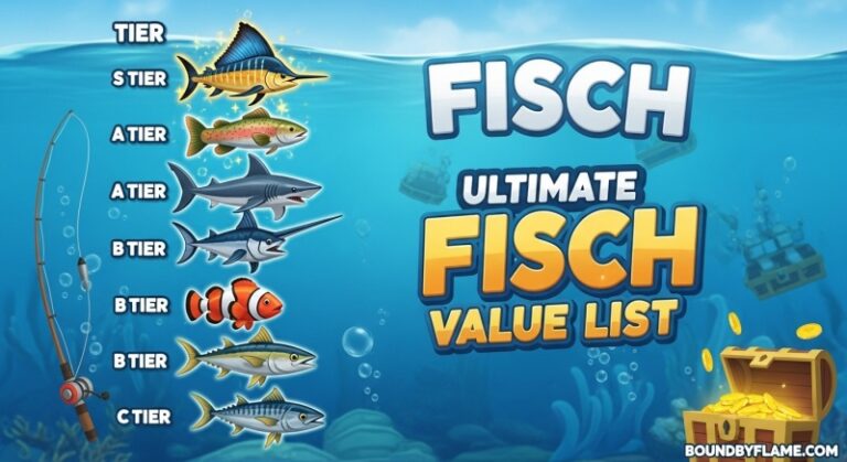 Roblox Fisch Value List (March 2026) Complete Guide & Pro Tips