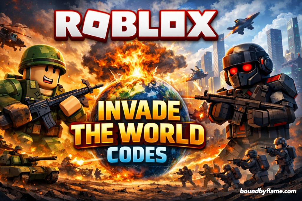 Roblox Invade the World Codes (March 2026) 3+ New Codes Available