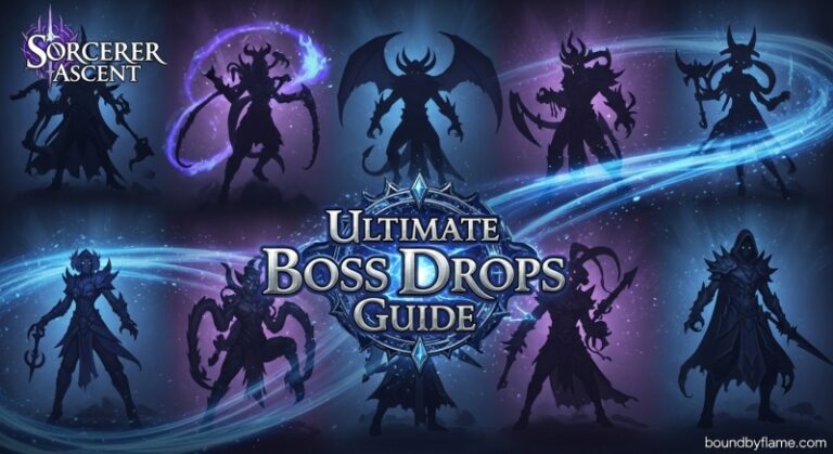 Sorcerer Ascent Boss Drops (March 2026) Complete Locations Guide