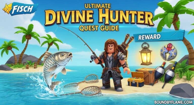 How to Start Divine Hunter Quest Fisch (March 2026) Full Guide