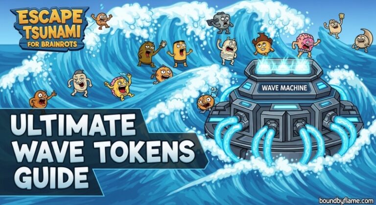 Wave Tokens in Escape Tsunami (March 2026) Master Guide