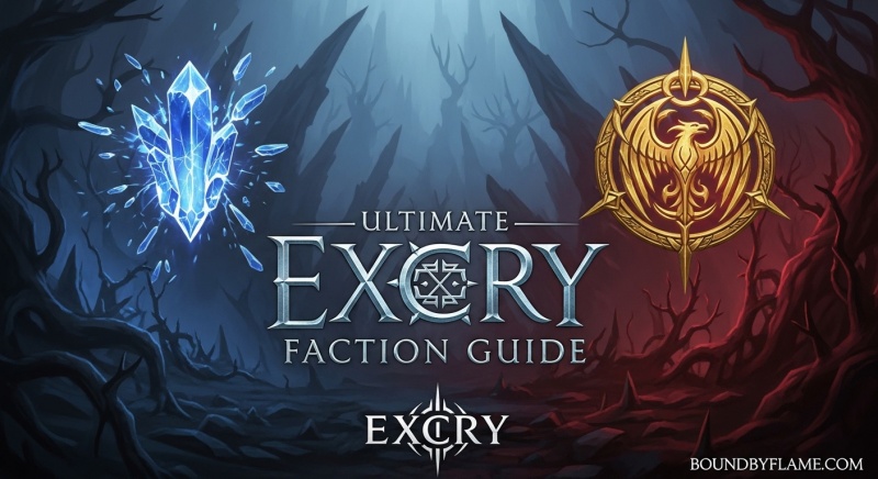 How to Join Factions in Excry (March 2026) Shattered & High Sanctum Guide