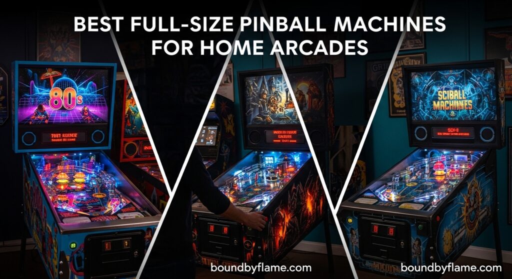 12 Best Full-Size Pinball Machines for Home Arcades (March 2026) Top Tested