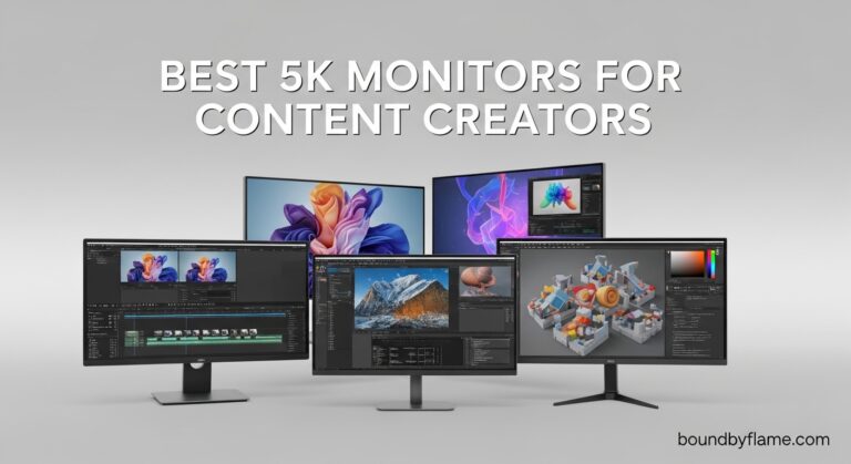 8 Best 5K Monitors for Content Creators (April 2026) Expert Picks