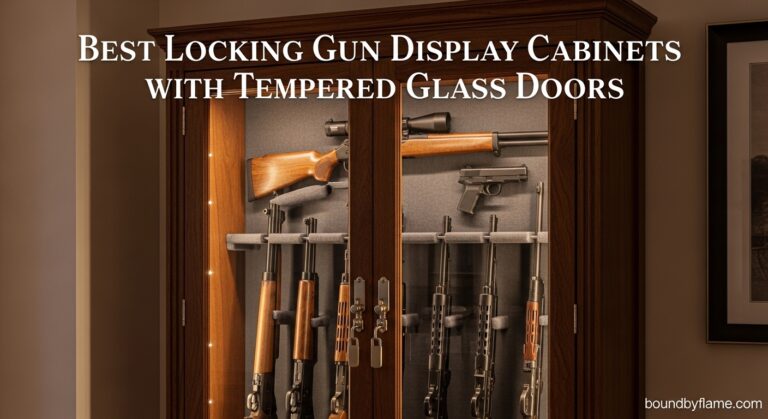 10 Best Locking Gun Display Cabinets with Tempered Glass Doors (May ...