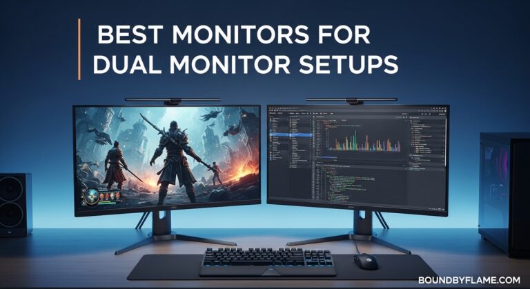 10 Best Monitors for Dual Monitor Setups (April 2026) Expert Picks