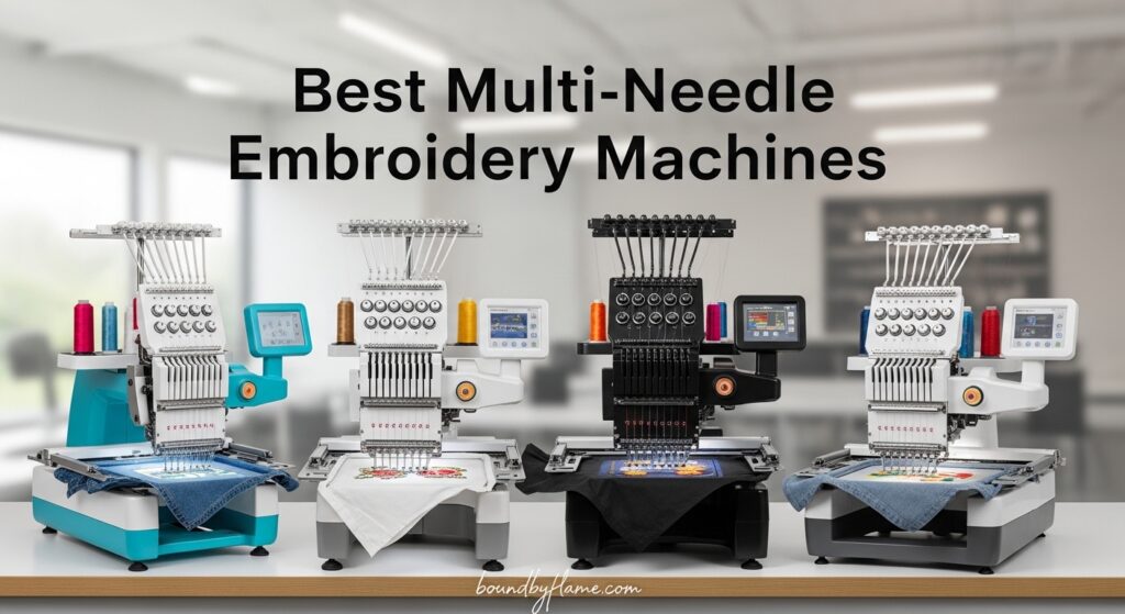 10 Best Multi-Needle Embroidery Machines (April 2026) Expert Reviews