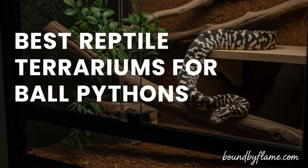 10 Best Reptile Terrariums for Ball Pythons (April 2026) Top Tested