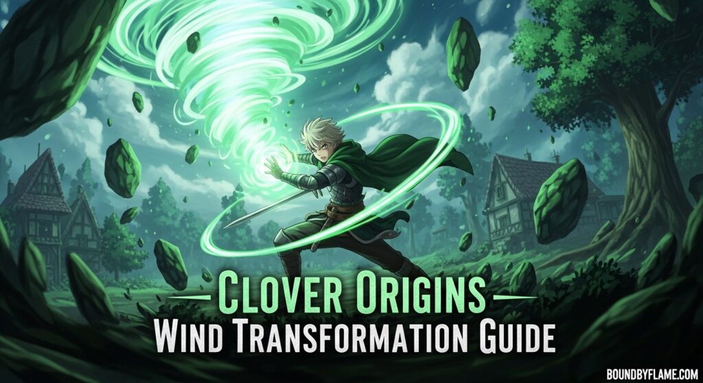 Clover Origins Wind Transformation Guide (April 2026) Complete Walkthrough