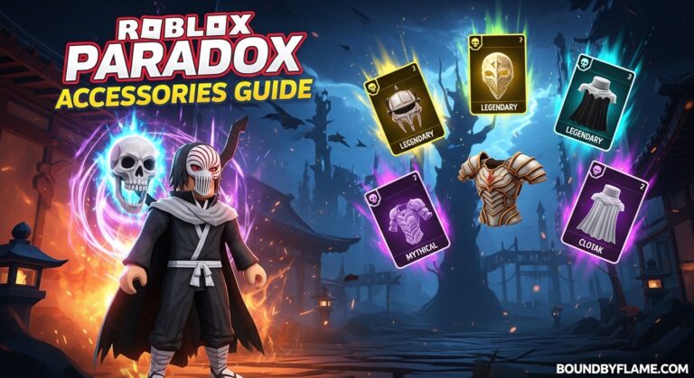 Roblox Paradox Accessories Guide (April 2026)