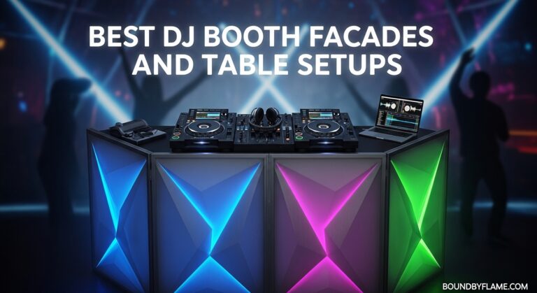 12 Best DJ Booth Facades and Table Setups (May 2026) Top Tested