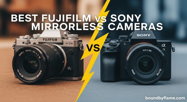 12 Best Fujifilm vs Sony Mirrorless Cameras (June 2026) Expert Review