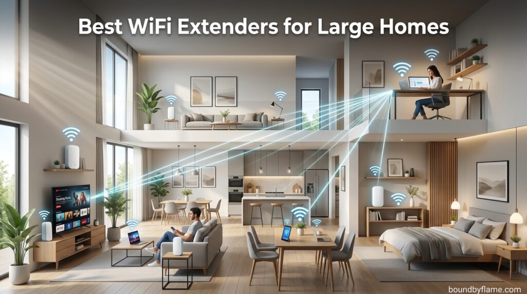 8 Best WiFi Extenders for Large Homes (June 2026) Banish Dead Zones